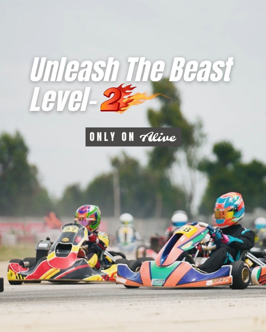 Booking - Level 2 Go-Karting | Hyderabad